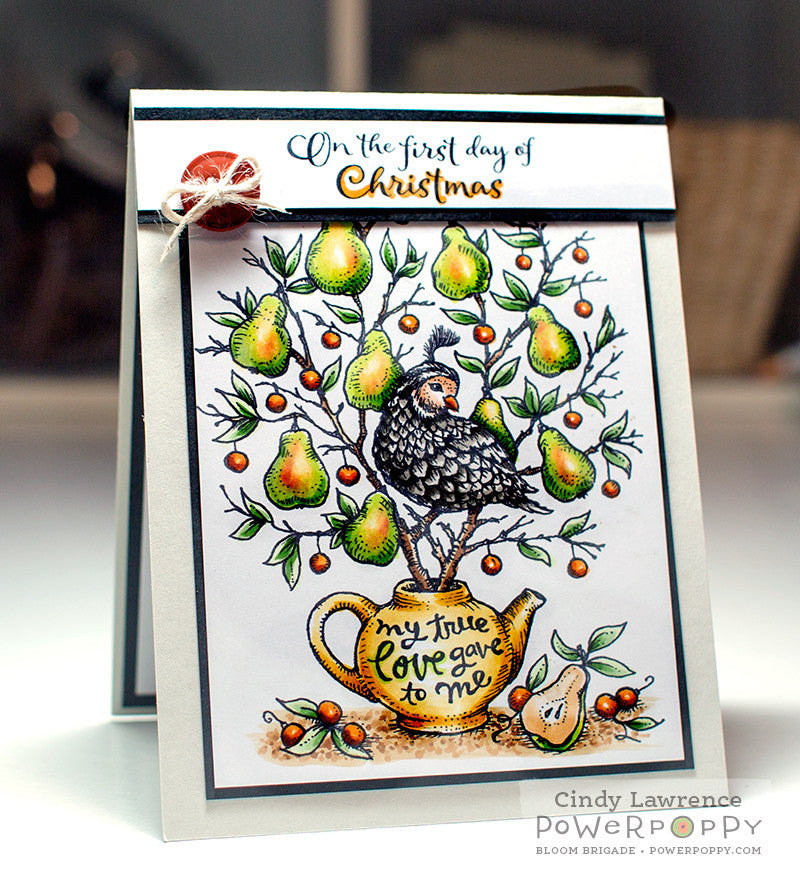 Partridge in a Pear Tree Digital Stamp Set - Power Poppy by Marcella Hawley