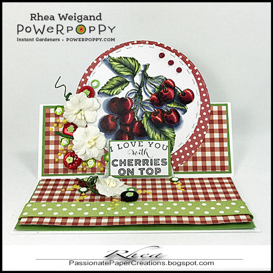 Cherries and Berries Digital Stamp Set - Power Poppy by Marcella Hawley