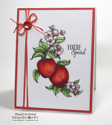 Apples in Season Digital Stamp Set - Power Poppy by Marcella Hawley