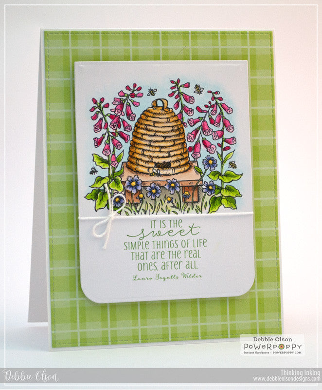 Sweet Simple Things Digital Stamp Set - Power Poppy by Marcella Hawley