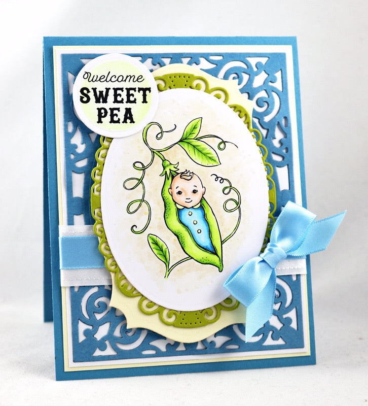 Precious Baby Stamp Set - Power Poppy by Marcella Hawley