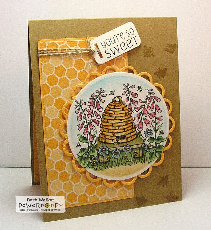 Sweet Simple Things Digital Stamp Set - Power Poppy by Marcella Hawley