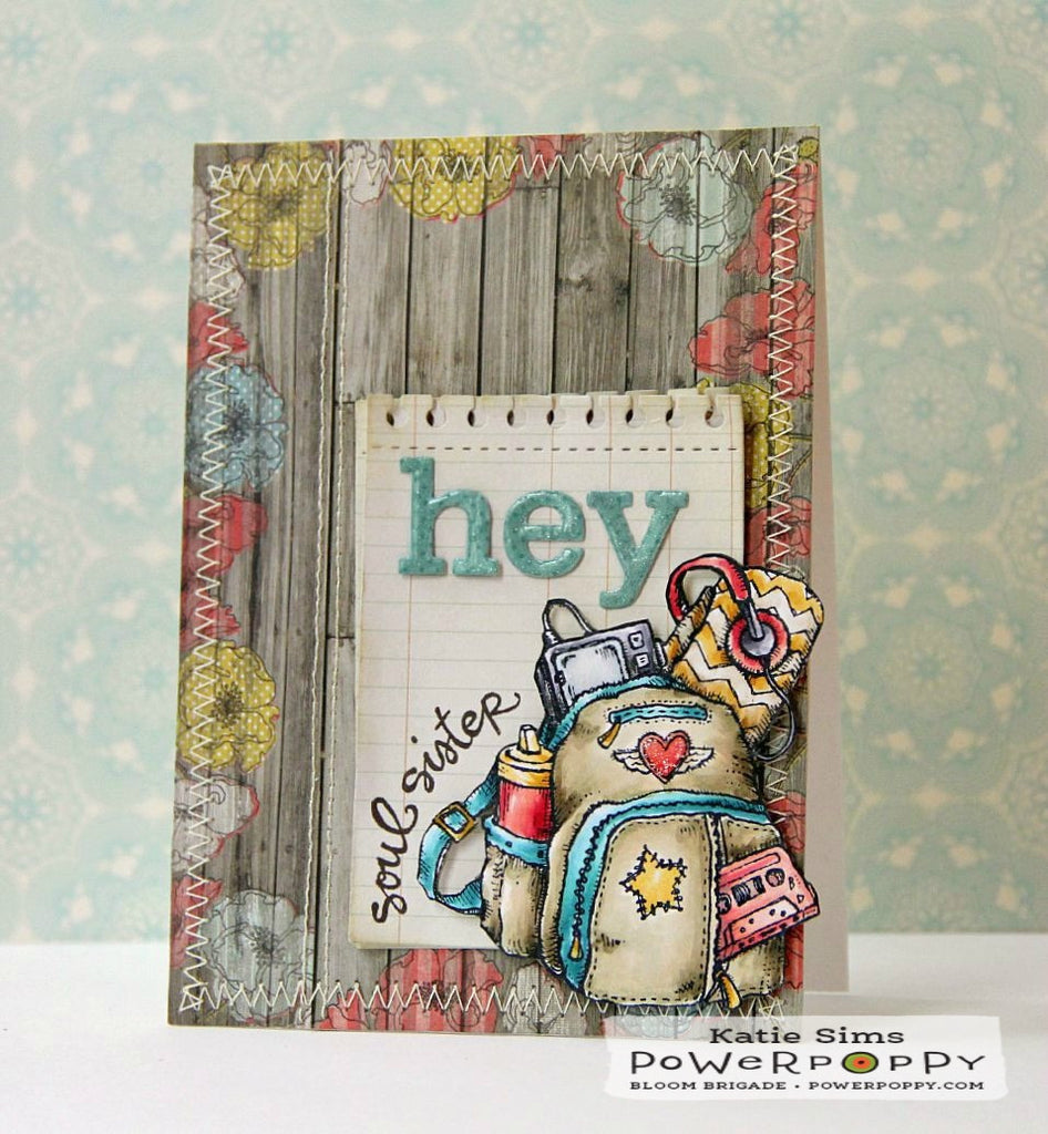 Well Played Stamp Set - Power Poppy by Marcella Hawley