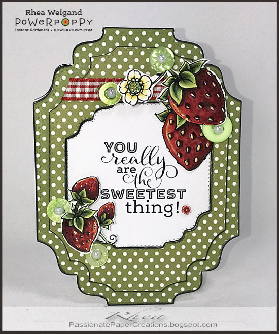 Cherries and Berries Digital Stamp Set - Power Poppy by Marcella Hawley